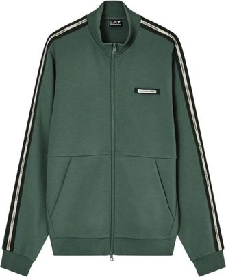 Emporio Armani Emporio Armani Ea7, Homme, Sport, Vert, Taille: L SweaT-shirt en jersey de coton