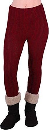 Eye Catch Leggings &eacute;pais en tricot - Femme - Taille unique