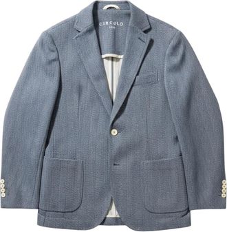 Circolo 1901 Homme, Vestes, Bleu, Taille: M Bluna Jacket