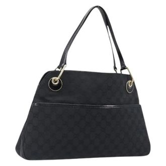 Gucci Sac cabas vintage doccasion - Femme - Pre-owned - Noir - Taille: ONE Size