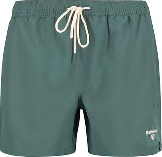 Barbour Herren Badeshorts grün unifarben