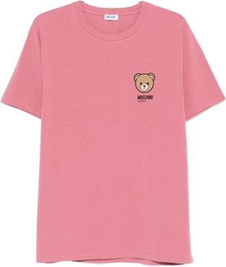 Moschino Homme, Tops, Rose, Taille: 2XL Moschino T-shirts et Polos Rose
