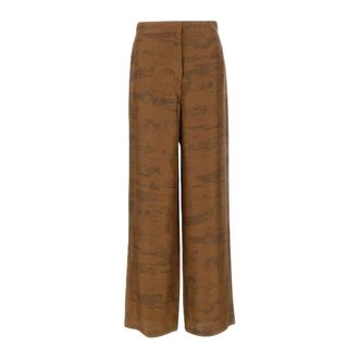 Max Mara Mstvasaio Hose - - Trousers - Damen - Braun - S