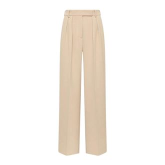 Maliparmi pantaloni poliestere - - Trousers - Damen - Beige - S