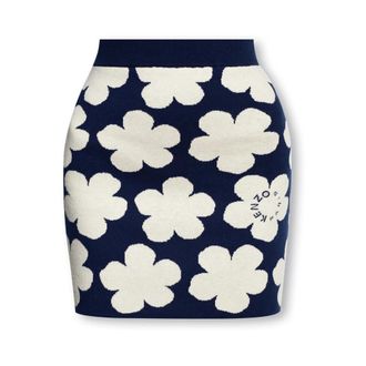 Kenzo Gemusterter Rock - - Skirts - Damen - Blau - M