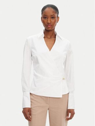 Guess Bluse 5GGH06 7299A Wei&szlig; Regular Fit