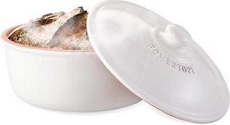 R&ouml;mertopf R&ouml;mertopf Brot-Back-Topf aus nat&uuml;rlichem Ton - 23 cm &Oslash; - Brot Backen mit dem Original - f&uuml;r eine luftige Krume und knusprige Kruste