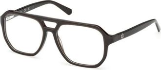 Guess Homme, Accessoires, Brun, Taille: 55 MM Square Optical Frame