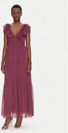 Dixie Sommerkleid A207W021A Dunkelrot Regular Fit