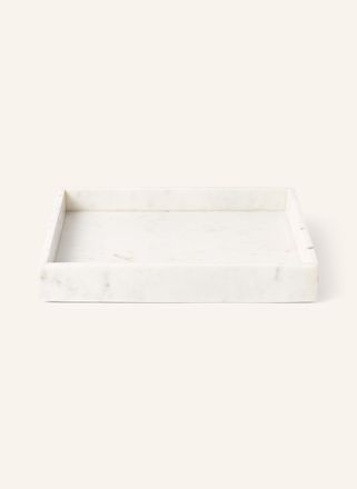 Westwing Collection Marmor-Tablett Venice weiss