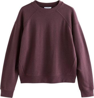 Next Rundhalspullover Weiches langärmeliges Sweatshirt (1-tlg)
