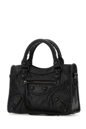 Balenciaga Le City Mini Shoulder Bag - Black