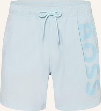HUGO BOSS Badeshorts Octopus blau