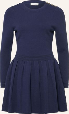 Sandro Sandro Strickkleid blau