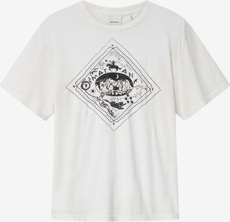Isabel Marant T-shirt Hiroe - Homme - &Eacute;cru - Taillexs - Isabel Marant