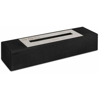 Kiini Kiini - salama Tischkamin Freistehender BioKamin + 1L Ethanolfrei Schwarz