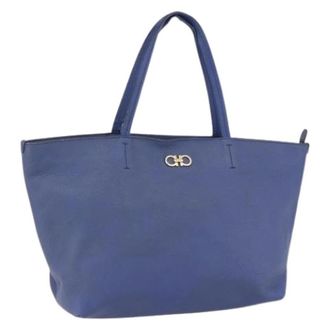 Ferragamo Pre-owned Tote Bag - - Pre-owned - Damen - Blau - ONE SIZE