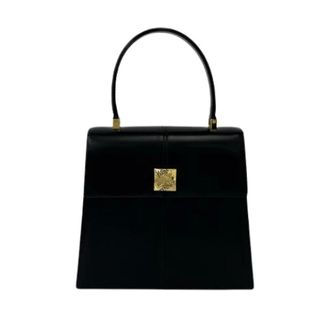 Saint Laurent Sac &agrave; main en cuir doccasion - Femme - Pre-owned - Noir - Taille: ONE Size