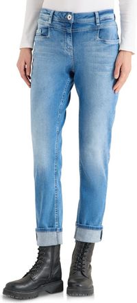 Cecil Washed-Look Jeans Light Blue wash 30