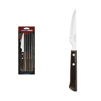 Tramontina Churrasco 21109-694 - Messer (Edelstahl, 420 Stainless, Braun, Edelstahl, Holz)