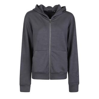 Hinnominate Zip-up Jersey Hoodie - - Sweatshirts & Hoodies - Damen - Grau - M