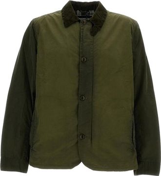 Barbour Homme, Vestes, Vert, Taille: XL Veste Doubl&eacute;e en Coton Cir&eacute;