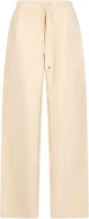 Sportmax Lord Wide Pantalons - Femme - Pantalons - Beige - Taille: 42 FR