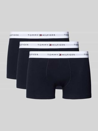 Tommy Hilfiger Trunks aus Baumwoll-Mix im 3er-Pack