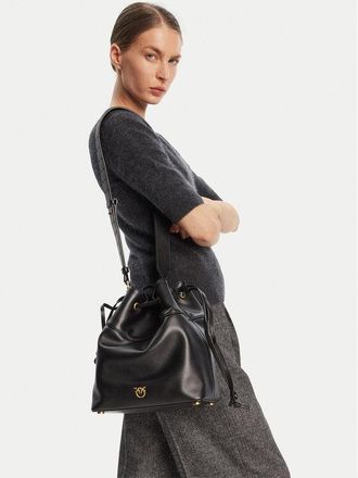 Pinko Handtasche Secchiello Classic Al 25-26 PLTT 104305 A0QO Schwarz