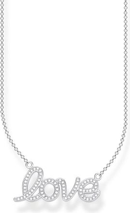 Thomas Sabo Thomas Sabo Damen-Ketten mit Anhänger & Anhänger 925 Sterlingsilber KE1848-051-14-L45v