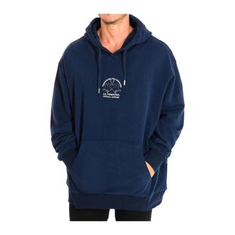 La Martina Hoodie mit gesticktem Logo - - Sweatshirts & Hoodies - Herren - Blau - 3XL