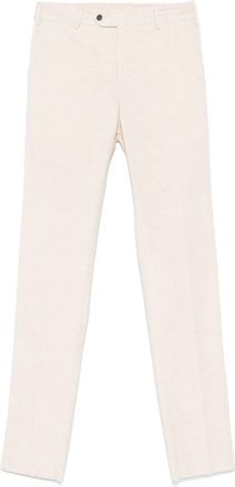 Pantaloni Torino Hose aus Cord - Nude