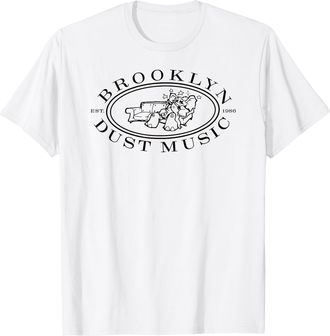 Piss & Vinegar Brooklyn Dust Music Elephant Logo (Schwarz) T-Shirt