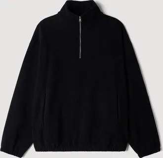 Sandro Sweatshirt &agrave; col montant zipp&eacute;