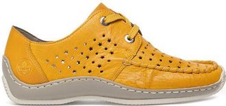 Rieker Halbschuhe L1716-68 Gelb