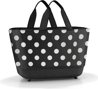 Reisenthel shoppingbasket - Lässiger Einkaufsbegleiter mit hoher Funktionalität, Couleur:dots white