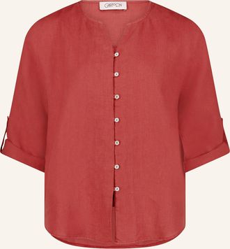 Cartoon Cartoon Leinenbluse braun