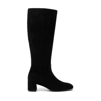 Stuart Weitzman Maeve ZIP Boot - - Shoes - Damen - Schwarzk - 35 1/2 EU