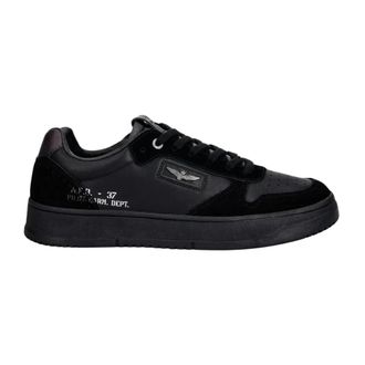 Aeronautica Panelled Lace-up Sneakers - - Shoes - Herren - Schwarzk - 40 EU