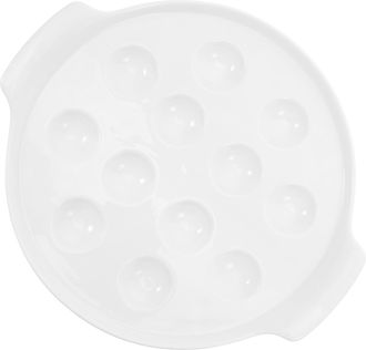 BESTOYARD Keramik-auflaufform Mit Griffen F&uuml;r Schnecken Pilze Und Aufl&auml;ufe Ofenfest F&uuml;r Private Zusammenk&uuml;nfte Und Restaurantgebrauch