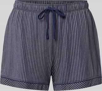 s.Oliver Red Label Loose Fit Pyjama-Shorts mit Streifenmuster