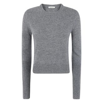 By Malene Birger Femme, Pulls, Gris, Taille: 40 FR Pull col rond Hannah