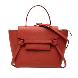 Celine Pre-owned Nano Belt Bag - Femme - Pre-owned - Rouge - Taille: ONE Size