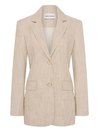 Rebecca Vallance blazer Andy &agrave; deux boutons - Tons neutres