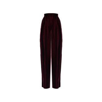 Valentino Garavani Samt-Hose - - Trousers - Damen - Rot - 2XS