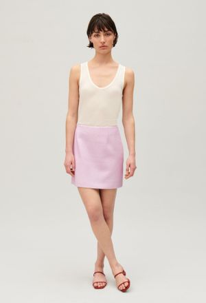 Claudie Pierlot Jupe courte tweed