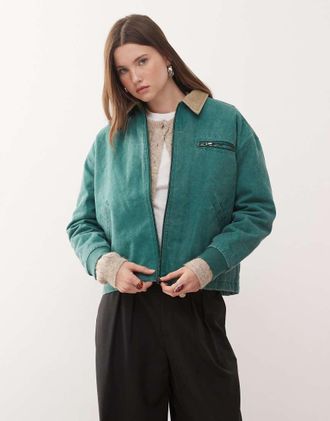 Quiksilver Sand - Veste workwear - Jardin botanique-Vert