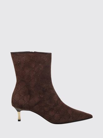Gucci Flache Stiefeletten Damen Farbe Braun