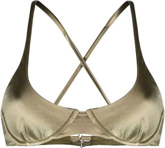 Isa Boulder Femme, Maillots de bain, Vert, Taille: 36 FR Heart Top