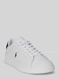 Polo Ralph Lauren Low Top Sneaker aus echtem Leder